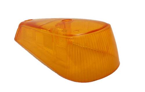 113-162B-R LENS, FRONT TURN INDICATOR RIGHT, AMBER, BUG 70-79, THING 73-74